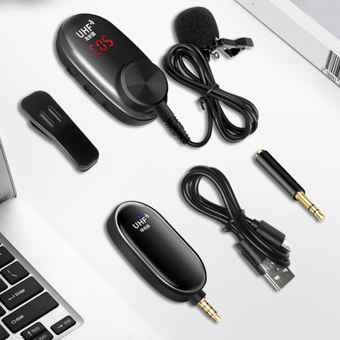 China 40 Channel UHF 3.5mm Lapel Professional Mobile Phone Wireless ...