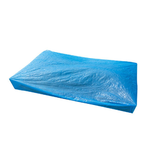 China Disposable Waterproof Hospital Plastic Bed Cover With Elastic ...