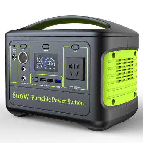 China Outdoor portable power station,portable power supply ,600W power ...
