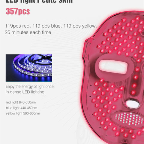 Buy Wholesale China Led Beauty Mask Pdt Led Light Therapy Facial Mask ...
