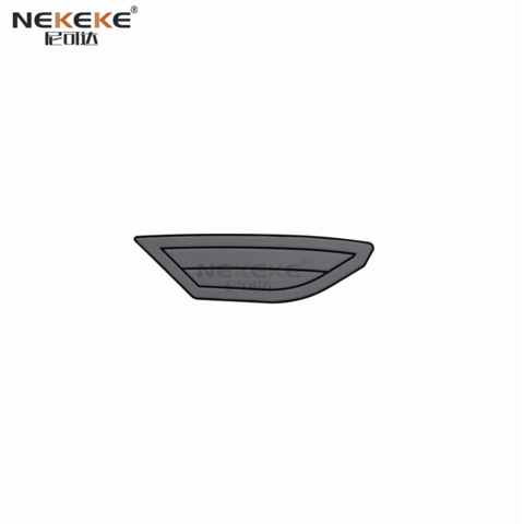 China NEKEKE Dark grey + Black stripe Marine EVA decking sheet ...