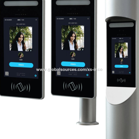 China Iris recognition system face recognition alarm system temperature ...