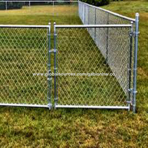 China Hot dipped gal cyclone fence ,chain link mesh manufacturer,vinyl ...