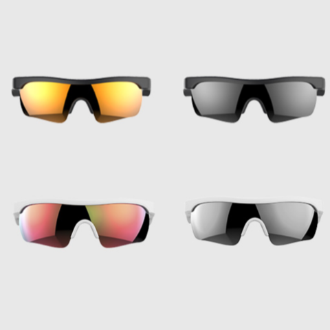 China New 2021 Sport mp3 speaker sunglasses bluetooth music sunglasses ...