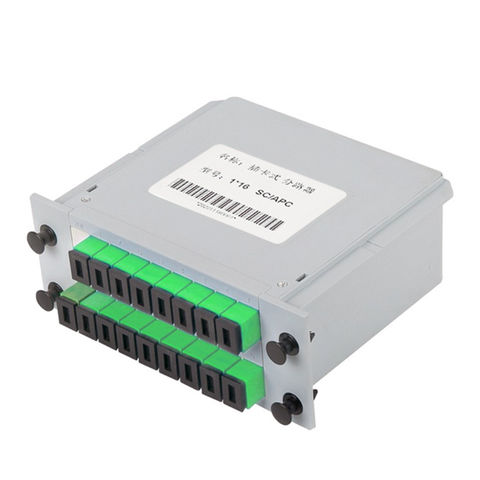 China 1*16 SC/APC connector fiber PLC Cassette type Splitter LGX Box ...