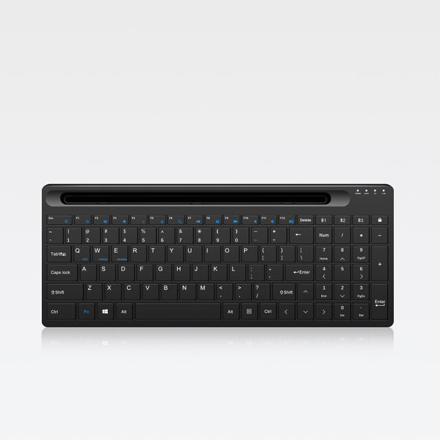 Buy Wholesale China Wireless 2.4ghz&bluetooth Keyboard,aluminum Alloy ...