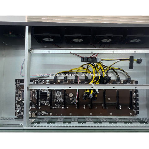 Buy Wholesale China 2021 Popular Case 4u 8gpu B75 B85 Mining Rig For 8 ...