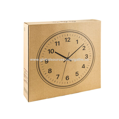 Buy Wholesale China Cardboard Paper Clock Box Packaging Retail Boxes ...