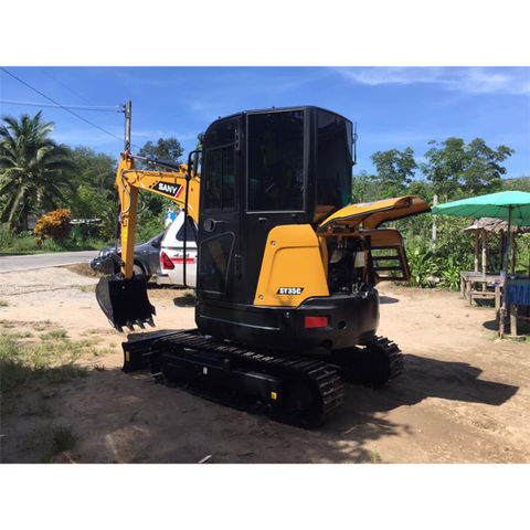 China Newly Design 3.5ton Mini Excavator Sy35u Hydraulic Excavator ...