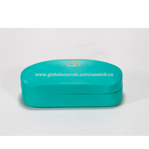Buy Wholesale China Metal Eyeglass Cases Turquoise Hard Metal Clam ...