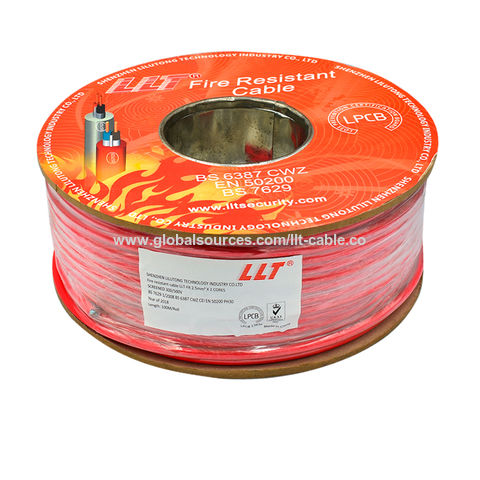 Zero halogen sheath fire-resistant control cables, Fire-resistant ...
