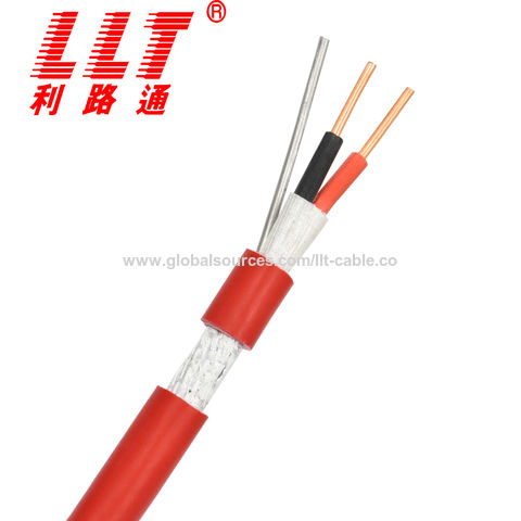 China 1.0MM red cable jackets thickness enhanced LPCB approval fire ...