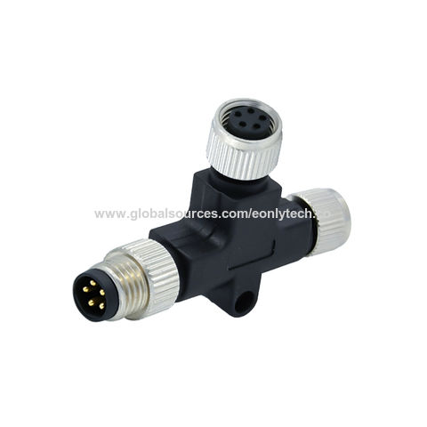 Buy Wholesale China T Type Connector Spliter Cable M8 Adapter Connector ...