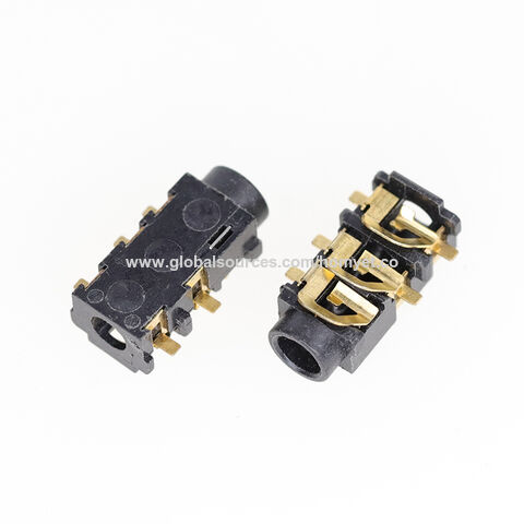 3.5 Caliber Sink Plate Gold-Plated Earphone Socket Stage Audio GPS ...