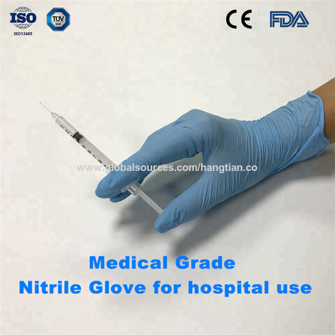China Disposable Nitrile chemo lab hospital top level food safe exam ...