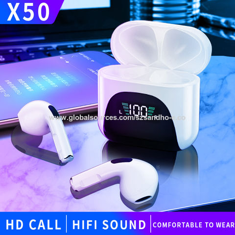 Buy Wholesale China 2021 X50 Tws Earbuds Bluetooth Headphone, Super ...