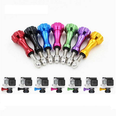 China 3 in 1 Replacement Aluminum Alloy Action Cameras Long Thumb Screw ...