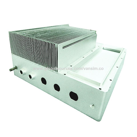 Oem Customized Folded Fin/ Bonding Fin Heat Sink/ Epoxy Soldered Heat ...