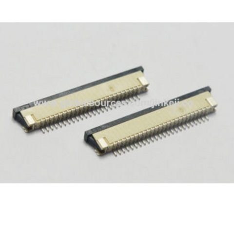 Fpc/ffc Connector,horizontal Smt Zif Type, Lower Contact Smt Type ,1.0mm Pitch Connector - Buy ...