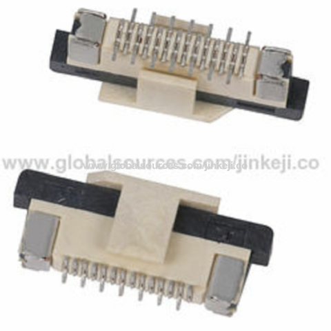 Fpc/ffc Connector,1.0mm Pitch Fpc W/zif Vertical Smt Type,14 Pin - Buy ...