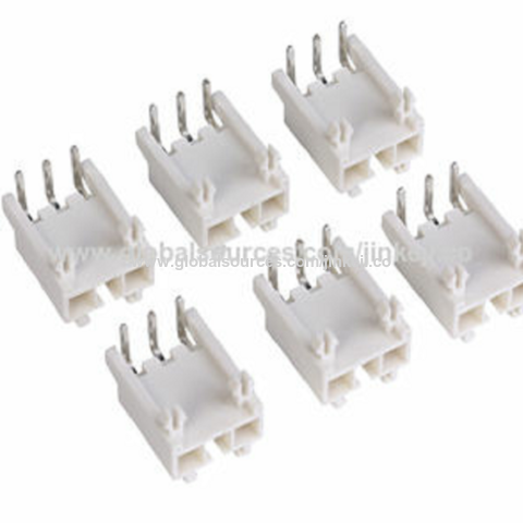 Wire To Board Connector,3.96mm Pitch 3pin Wire To Board Right Angle White Single Row Connector ...