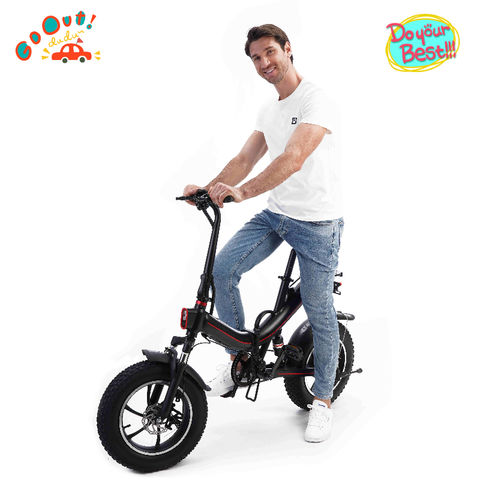 China 16 Inch Aluminum Alloy 500w 48v Electric Bicycle Foldable Fat ...