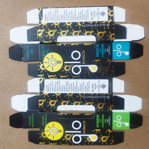 China New Hologram Packaging 0.8ml Glo Extract Carts Vape Cart Atomizer ...