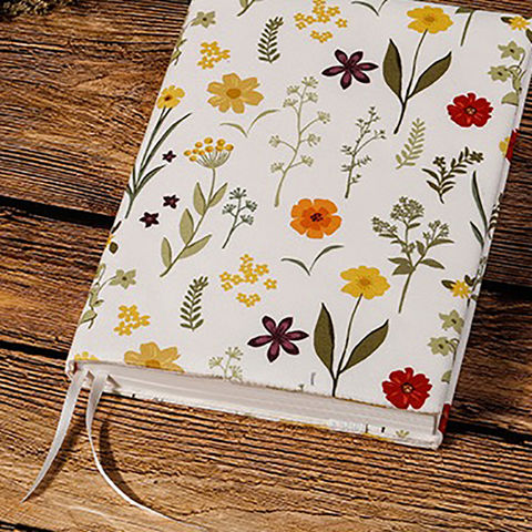 China Beautiful Flower Cloth Cover Personalized Customised Agenda ...
