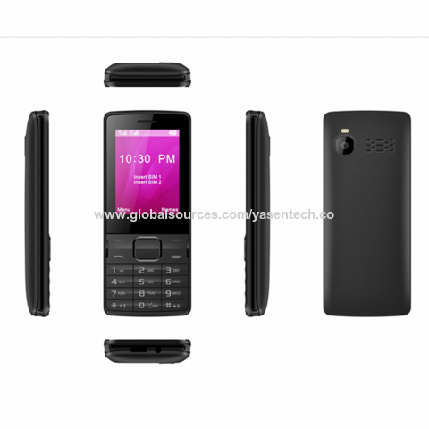 2.4" 4G feature phone dual SIM new feature bar mobile phone, 4G Feature ...