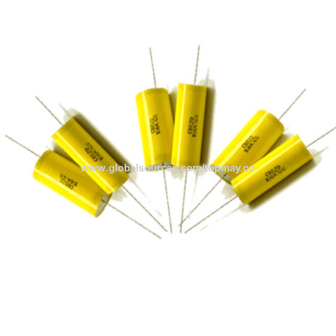 China Polypropylene Capacitors with Epoxy Resin Coating and 0.1% ...