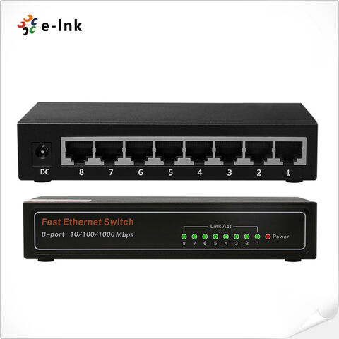 Buy Wholesale China Unmanaged Ethernet Switch: 8x10/100/1000m Rj45 ...