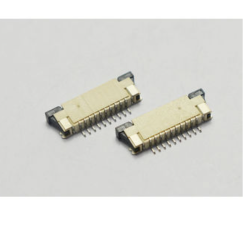 China FPC/FFC Connector,Horizontal SMT ZIF type, Upper Contact SMT Type ...