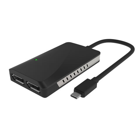 Buy Wholesale China Type-c Thunderbolt 3 To Dual 4k Displayport Adapter ...