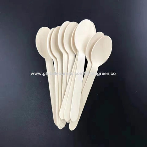 Buy Wholesale China Biodegradable Wooden Spoons Disposable Dessert ...