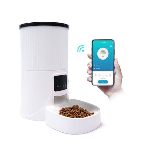 Buy Wholesale China 4l Automatic Smartpet Feeder,wi-fi Enabled Smart Pet Feeder For Cats And ...