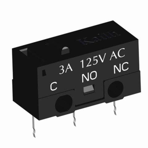 China Kailh 3A/125V High-current Micro Switch on Global Sources,Micro ...