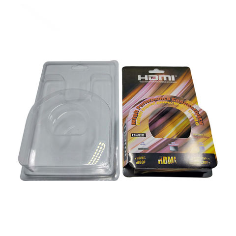 Buy Wholesale China High Quality Hdmi Cable Clamshell Plastic Packaging ...