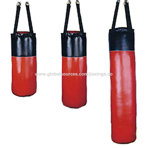 China Top selling red colors free standing punching bags & sand bags on ...