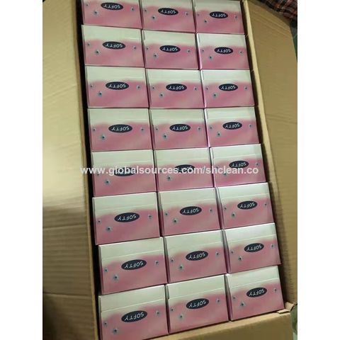 Buy Wholesale China 18*19cm 2ply 100% Virgin 150 Counts Flat Box Facial ...