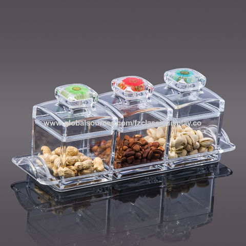 Buy Wholesale China 5829ms3(s)acrylic Storage Jar Airtight Lid With ...