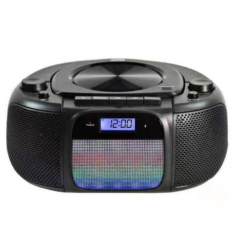 Portable CD/BT Player with FM Radio MT-C11, CD Player CD Boombox ...