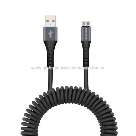Buy Wholesale China Spring Micro Usb Cable 2.4a Fast Charging Data ...