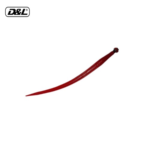 660mm Curved Tines with Nut No. 2502-221832, Profile: H shape, loader ...