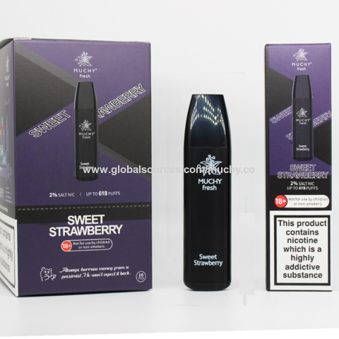 China Customized color box disposable e cig one time vape pen with TPD ...