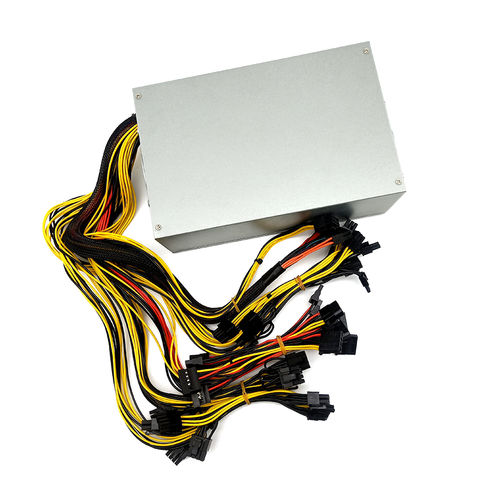 ATX 2000w computer power supply mining rig power supply atx psu with 20 ...