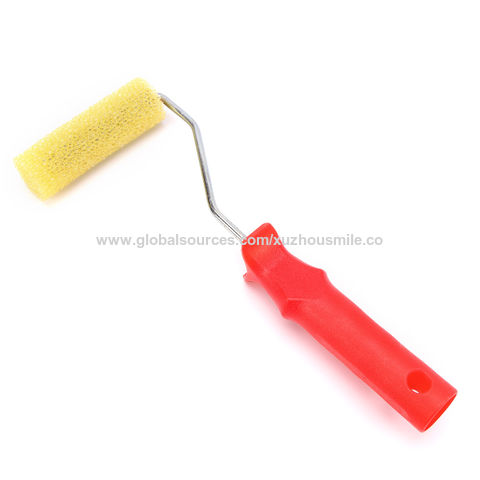 Paint Roller Brush 4Inch Sponge Roller Brush, paint brush paint roller ...