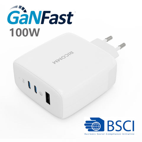 China 100W GaN USB-C PD Chargers for Phone/Tablet/Laptop on Global ...