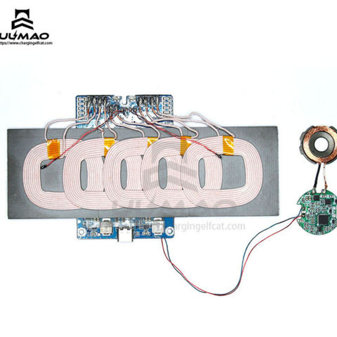 China Multicoil wireless charger manufacturer 5 coil dual 10W fast ...