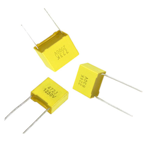 China Mini Box Metalized Polyester Film Capacitors, Suitable for Direct ...