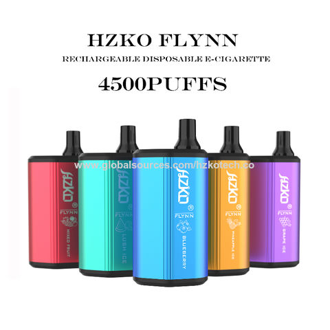 China Rechargeable Disposable Electronic Cigarette vape kit HZKO FLYNN ...